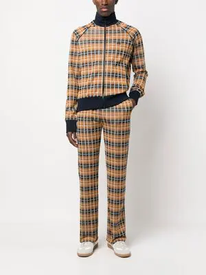 WALES BONNER Check-pattern Trousers