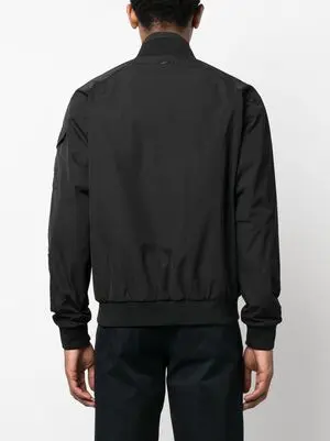 Herno Logo-patch Bomber Jacket