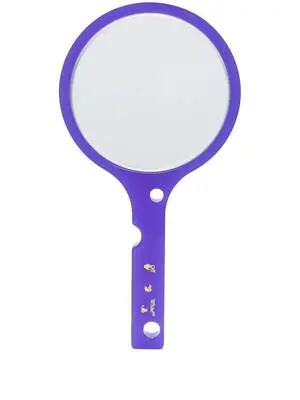 Off-White Meteor Logo-print Hand Mirror - Purple
