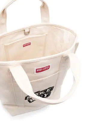 Kenzo Logo-patch Tote Bag