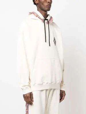 COUNTY OF MILAN Hoodie With Fringe Detailing