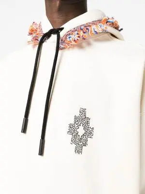 COUNTY OF MILAN Hoodie With Fringe Detailing