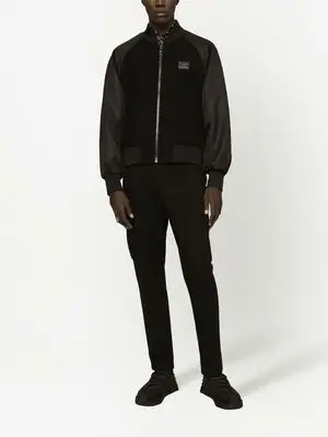 Dolce & Gabbana Logo-tag Bomber Jacket