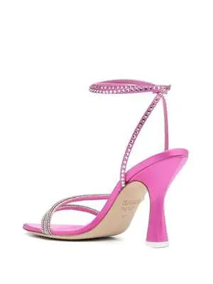 3JUIN Syria 100mm Crystal-embellished Sandals