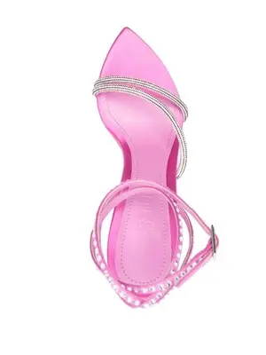 3JUIN Syria 100mm Crystal-embellished Sandals