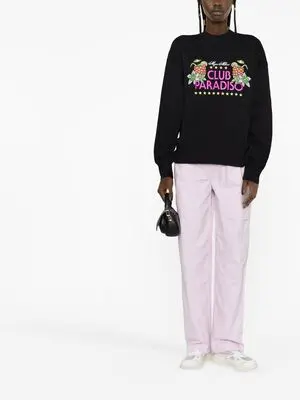 MSGM Graphic-print Sweatshirt