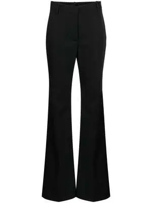 NILI LOTAN Corette Flared Trousers - Black