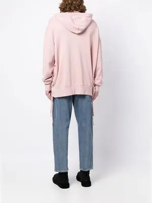 Faith Connexion Logo-print Zip-up Hoodie