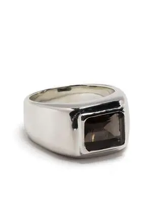 SOPHIE BUHAI Walter Quartz Ring - Silver