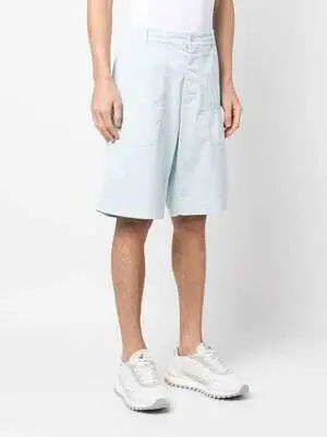 Moschino Embroidered Logo Detail Shorts