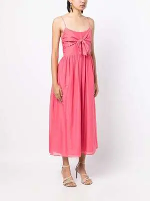 BIRD & KNOLL Bayou Silk Midi Dress