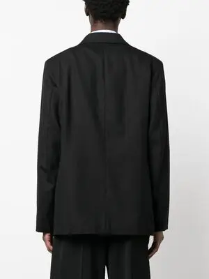 Our Legacy Unconstructed Double-breasted Blazer - Black