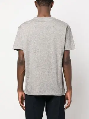 Polo Ralph Lauren Logo-embroidery Cotton T-shirt - Grey