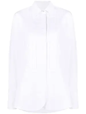 JIL SANDER Long-sleeve Button-down Shirt - White