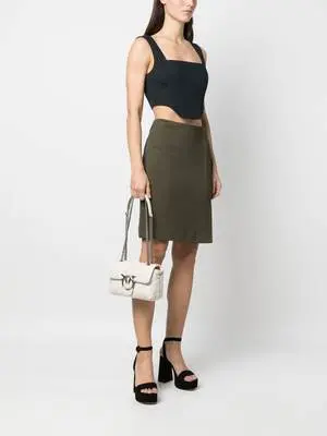 Pinko Small Love Maxi-quilt Shoulder Bag