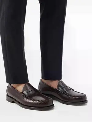 G.H.BASS Weejuns Larson Penny Loafers - Brown