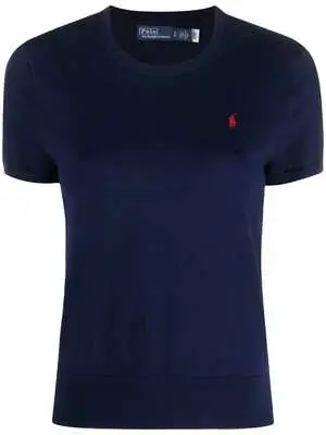 Polo Ralph Lauren Logo-embroidered T-shirt - Blue