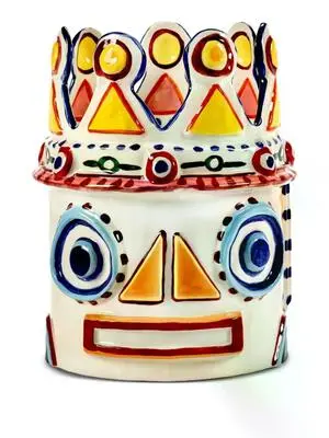 SERAX Sicily 3d Painted Vase - White