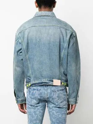 PURPLE BRAND Vintage Washed Denim Jacket