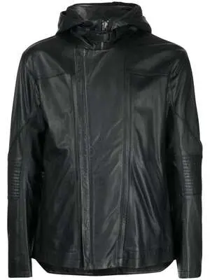 Helmut Lang Photograph-print Leather Jacket