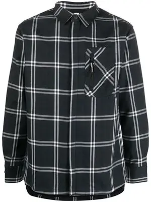 Rossignol Plaid Flannel Shirt - Black