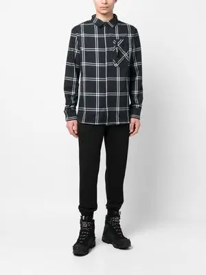 Rossignol Plaid Flannel Shirt - Black