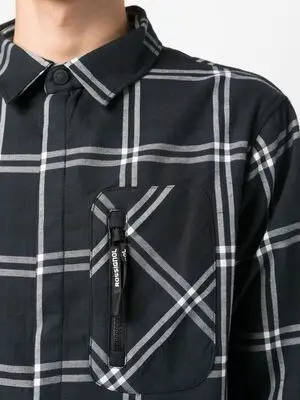 Rossignol Plaid Flannel Shirt - Black