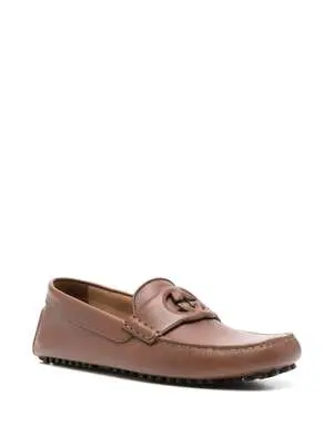 Gucci Interlocking G Leather Shoes
