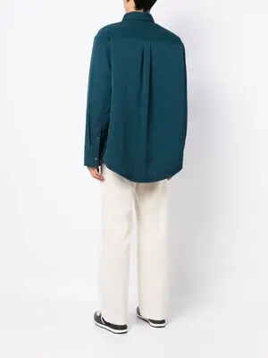LANVIN Box-pleat Long-sleeved Shirt