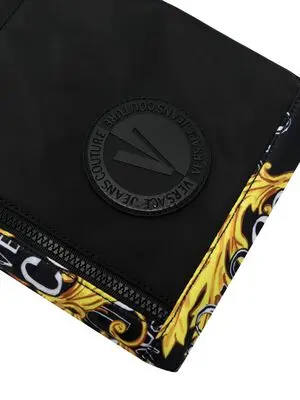 Versace Logo-patch Detail Messenger Bag