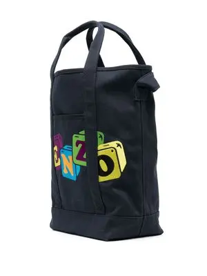 Kenzo Logo-patch Tote