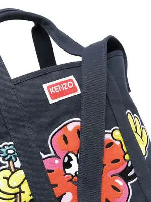 Kenzo Logo-patch Tote