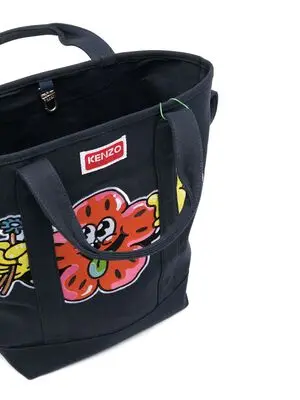 Kenzo Logo-patch Tote