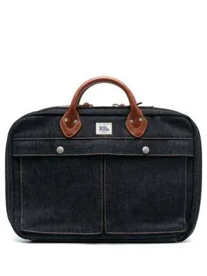 Ralph Lauren Denim Laptop Briefcase