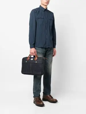 Ralph Lauren Denim Laptop Briefcase