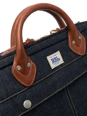 Ralph Lauren Denim Laptop Briefcase