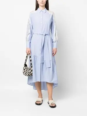 TWINSET Stripe-print Shirt Dress