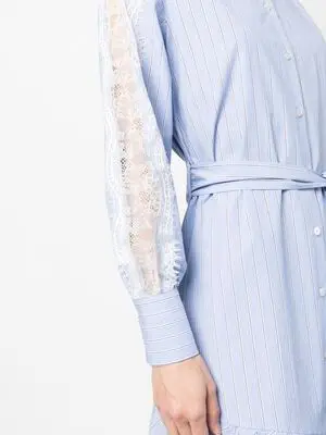 TWINSET Stripe-print Shirt Dress