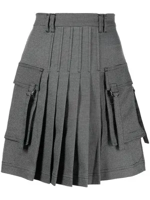 Rokh Pleated Mini Skirt