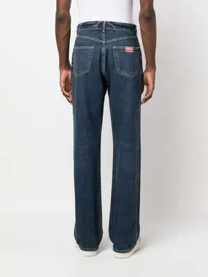 Kenzo Mid-rise Straight-leg Jeans
