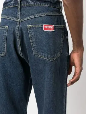 Kenzo Mid-rise Straight-leg Jeans