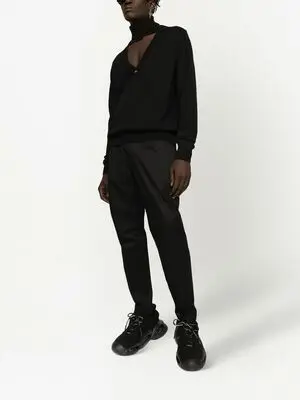 Dolce & Gabbana Cut-out Roll-neck Jumper