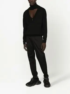 Dolce & Gabbana Cut-out Roll-neck Jumper