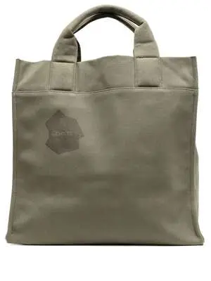 OBJECTS IV LIFE Logo-print Canvas Tote Bag - Green