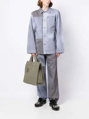 OBJECTS IV LIFE Logo-print Canvas Tote Bag - Green