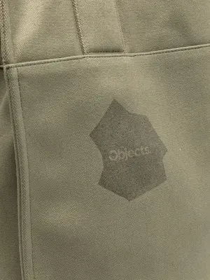OBJECTS IV LIFE Logo-print Canvas Tote Bag - Green