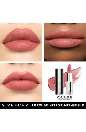 Givenchy Le Rouge Interdit Silk Lipstick - N110