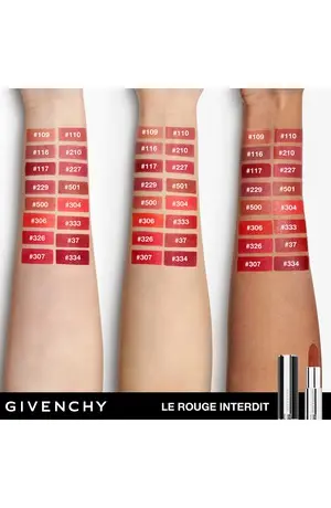 Givenchy Le Rouge Interdit Silk Lipstick - N110