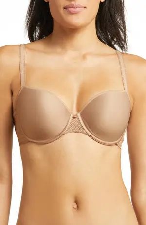Chantelle Lucie Lace Sexy Comfort T-shirt Bra - Sirrocco-0q