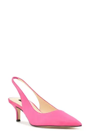Nine West Nataly Slingback Pumps - Medium Pink